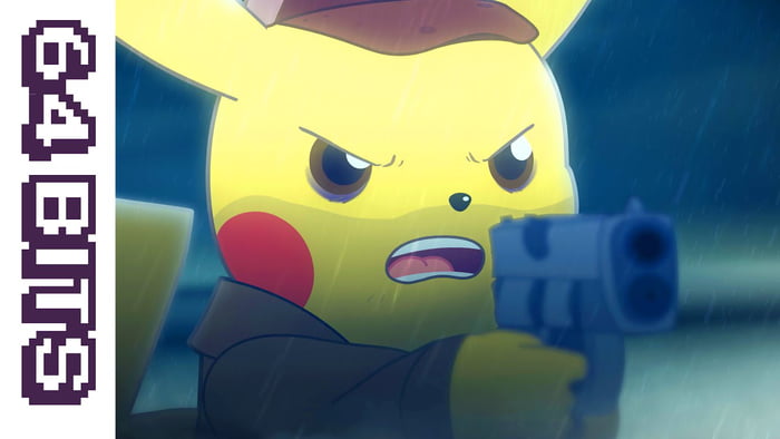Detective Pikachu with a GUN - 9GAG