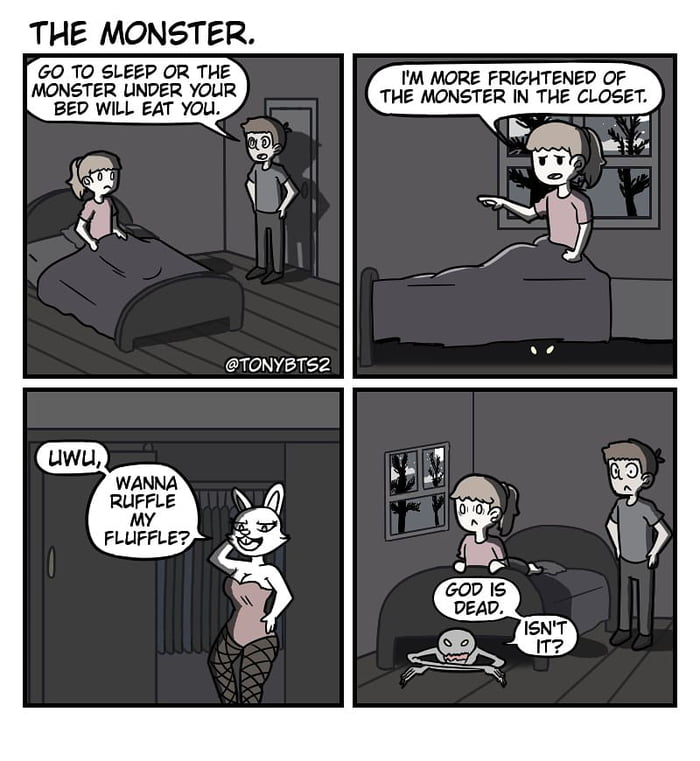 The monster. - 9GAG