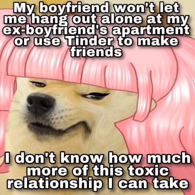 DaTs A tOxIc ReLaTiOnShIp... - 9GAG