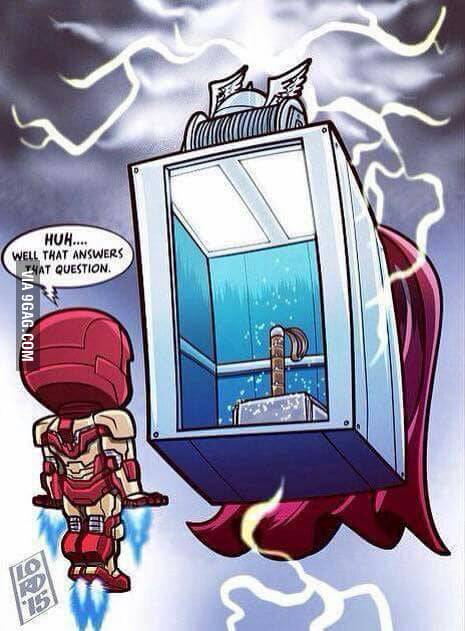 Eleva-Thor. - 9GAG