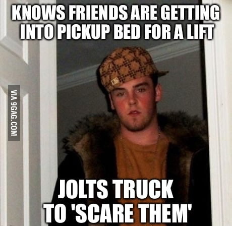 One guy fell directly on his back, breaking it, and is now hospitalized ...