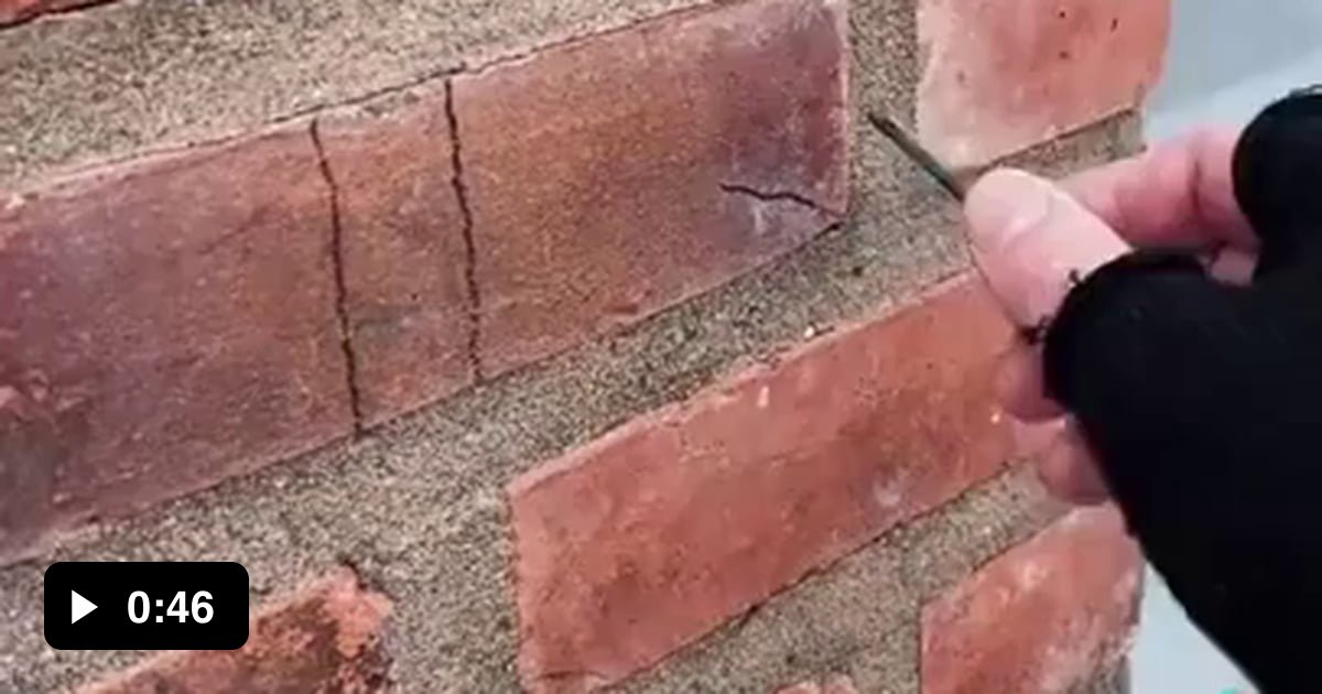 Street art on brick - 9GAG