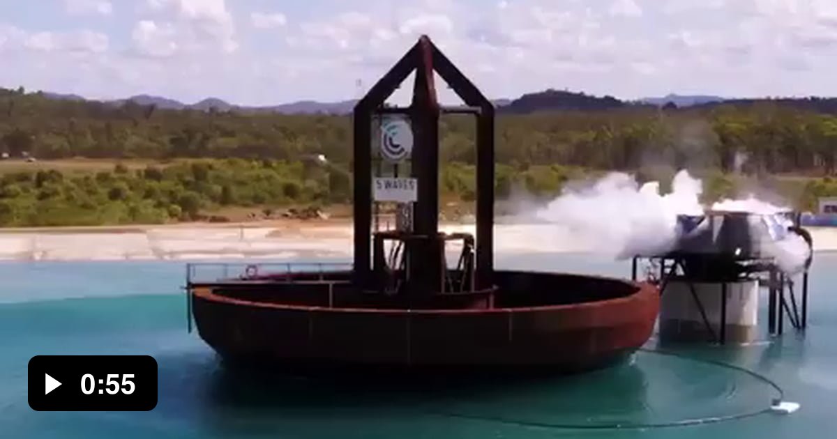 Giant wave machine for perfect waves - 9GAG