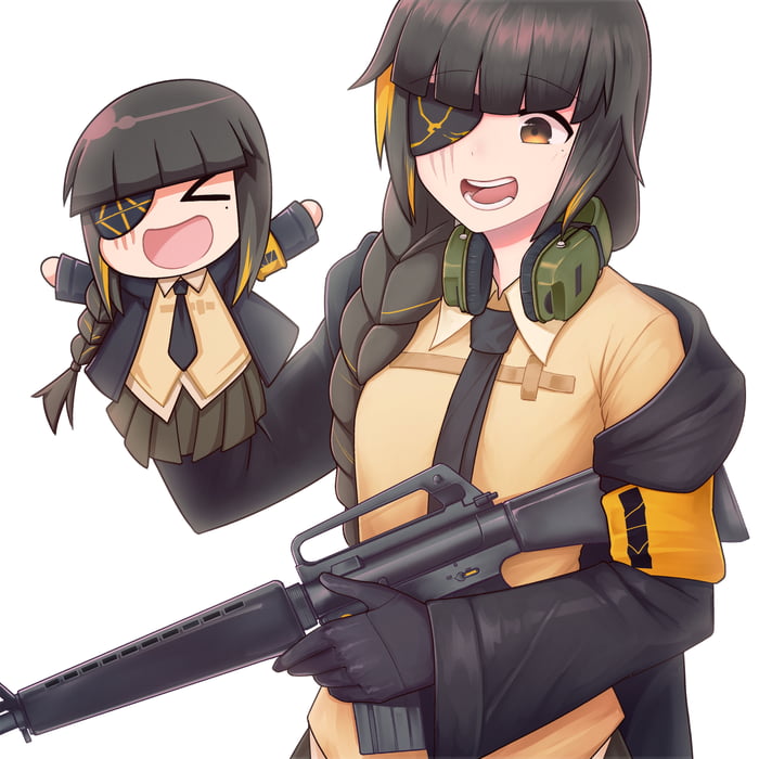 M16 Be Really Cute Doe (M16A1, Girl's Frontline) - 9GAG