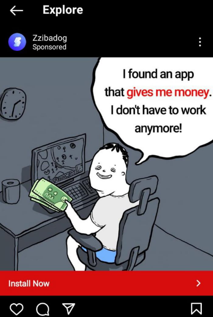 This Ad seems kinda sus 😳 - 9GAG