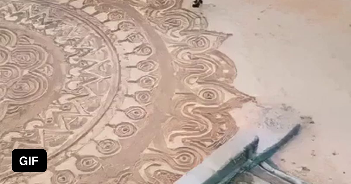 This insanely cool sand art! - 9GAG
