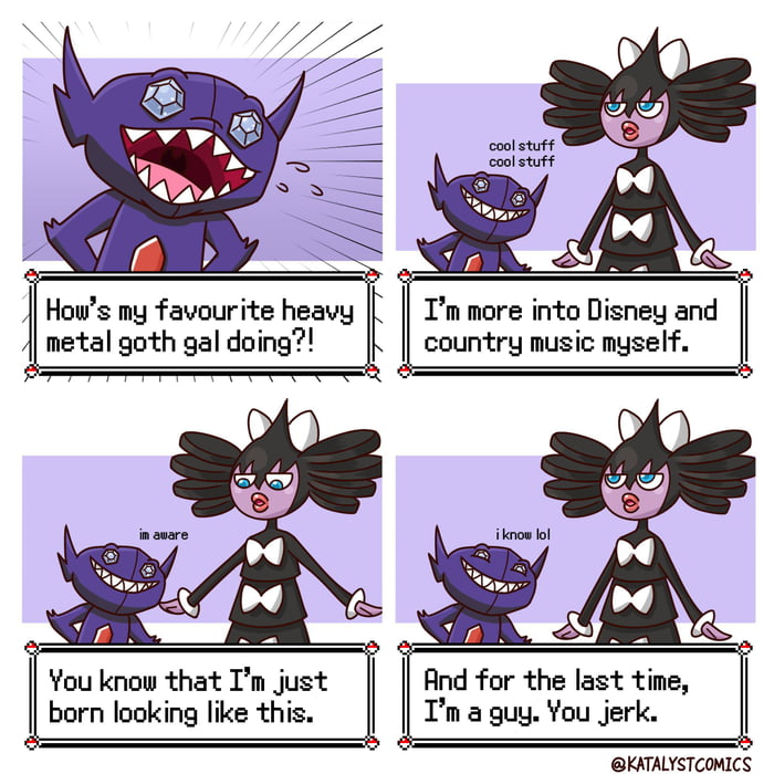 Well, Sableye is a bit of a Prankster. - 9GAG