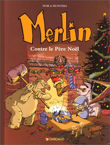 Best Christmas story ever.. (young) Merlin against Santa... French ...
