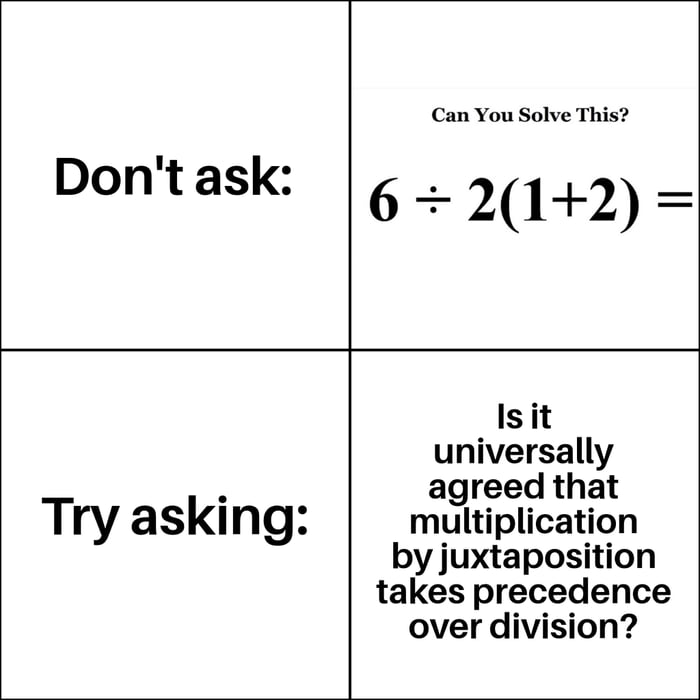 Asking the right question is the first step towards the right answer ...
