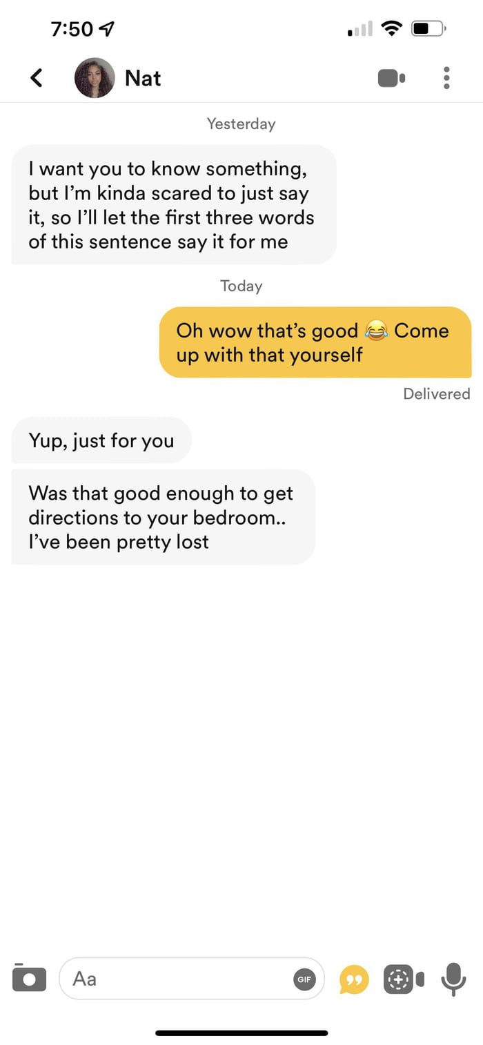 Now Nat’s a good one - 9GAG