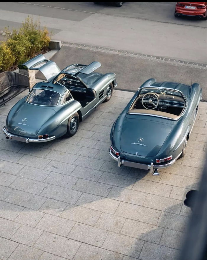 Mercedes-Benz 300SL & Roadster - 9GAG