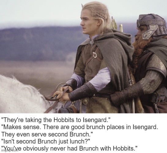 They're taking the hobbits to Isengard - 9GAG