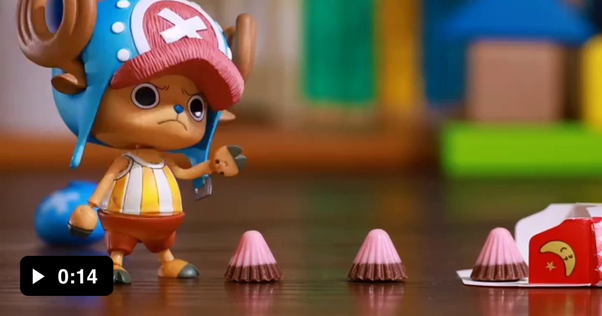 Chopper eating chocolate. - 9GAG