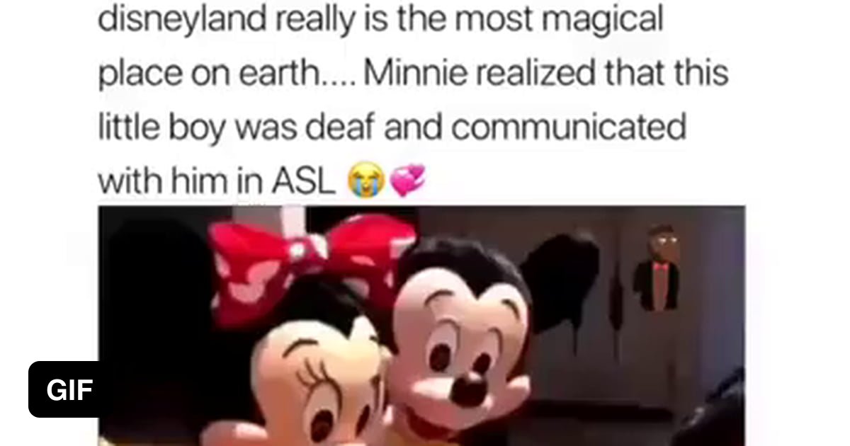 Minnie Communicates To Child In ASL At Disneyland 9GAG minnie-communicates-to-child-in-asl-at-disneyland-9gag