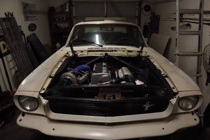 K swapped Mustang - 9GAG