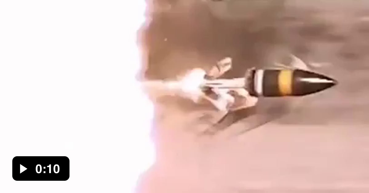 Fascinating how the projectile is going so fast that the shockwave it ...