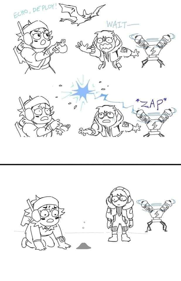 So... About Echo... (credits to @lilakeyLK on twitter) - 9GAG