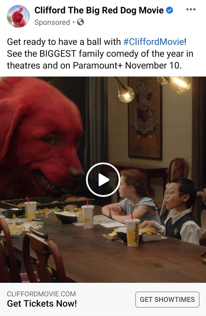 Clifford The Big Red Demon Dog - Possibly the worst thumbnail they ...