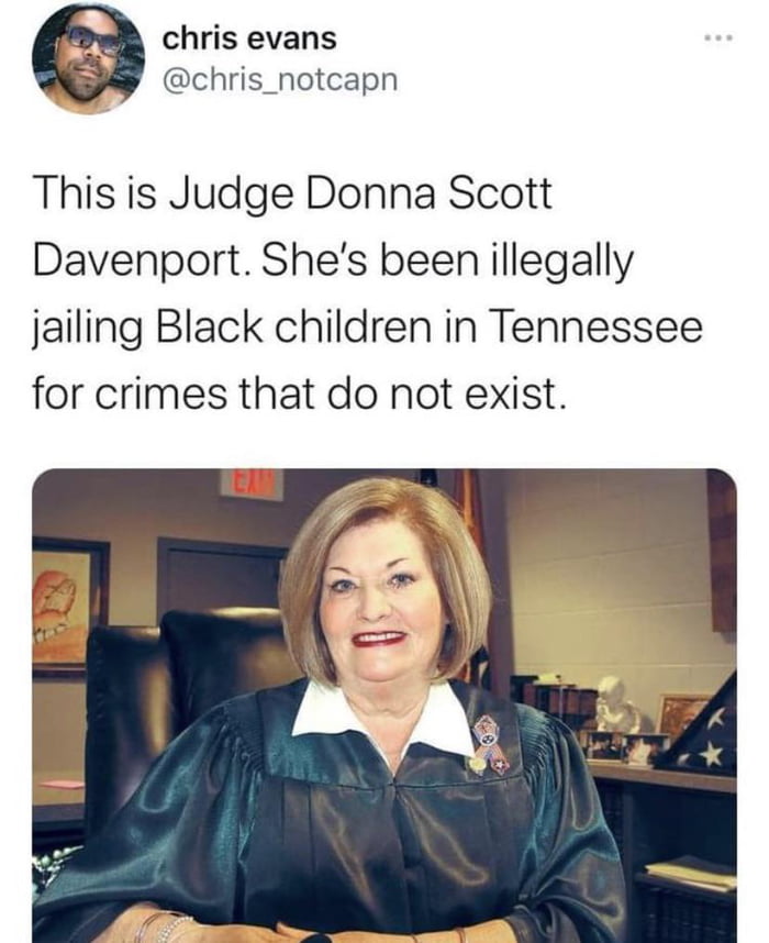 A Karen that jails children for non-existent crimes... - 9GAG