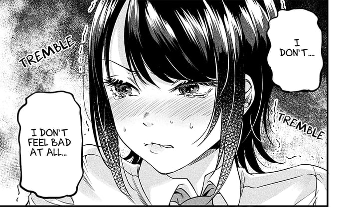 Biting lip pout - 9GAG