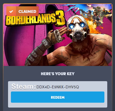 Borderlands 3 (Steam Key) - Gl & Hf :) - 9GAG