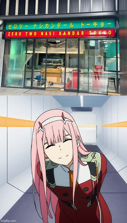 Yg bawah tu Joki kuah/owner, nama dia zero two - 9GAG