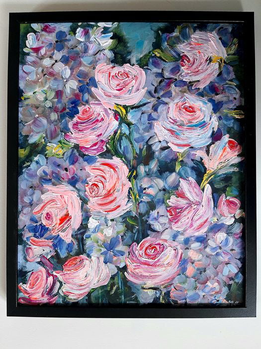 Elena Polyakova (1970) - Roses in my garden - 9GAG