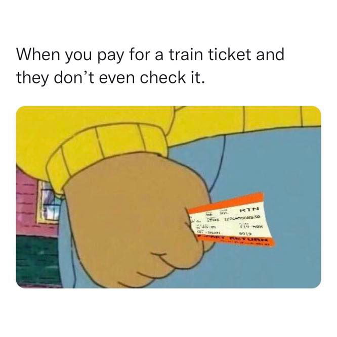 My luck they'd check it if I didn't buy one - 9GAG