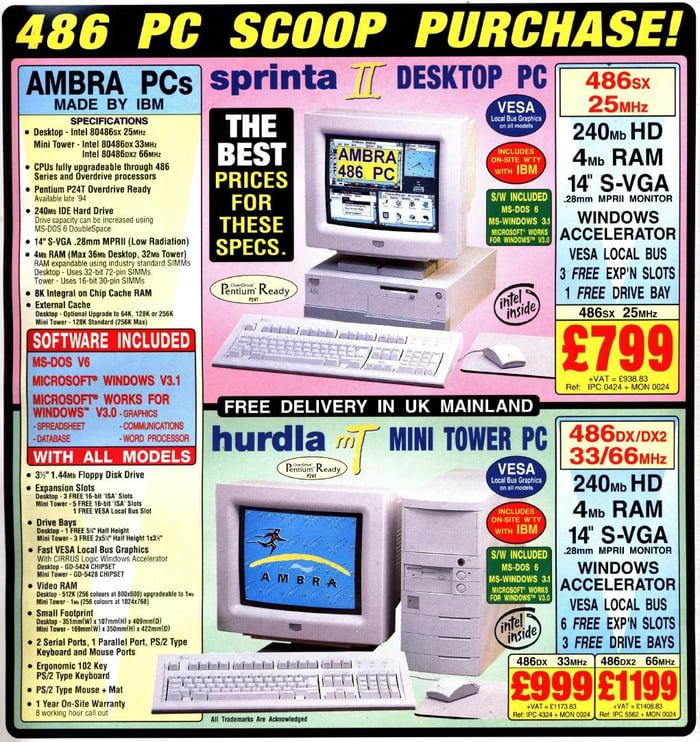 Gaming Computer Ad - September 1994 - 9GAG