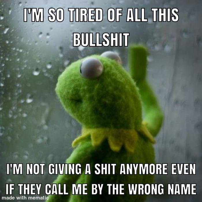 My name is Kristof. I'm getting called Christian, Christopher, Chris ...