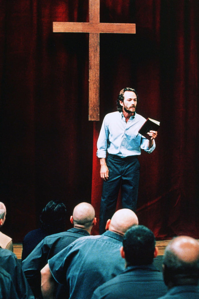 Luke Perry as Preacher Jeremiah Cloutier in OZ. One of the most ...