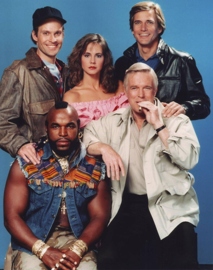 The cast of The A-team (1983) - 9GAG