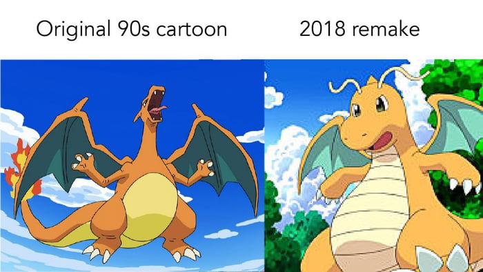 Dragonite is just a g rated charizard - 9GAG