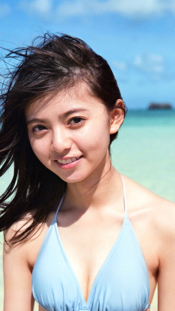 Blue bikini top - 9GAG