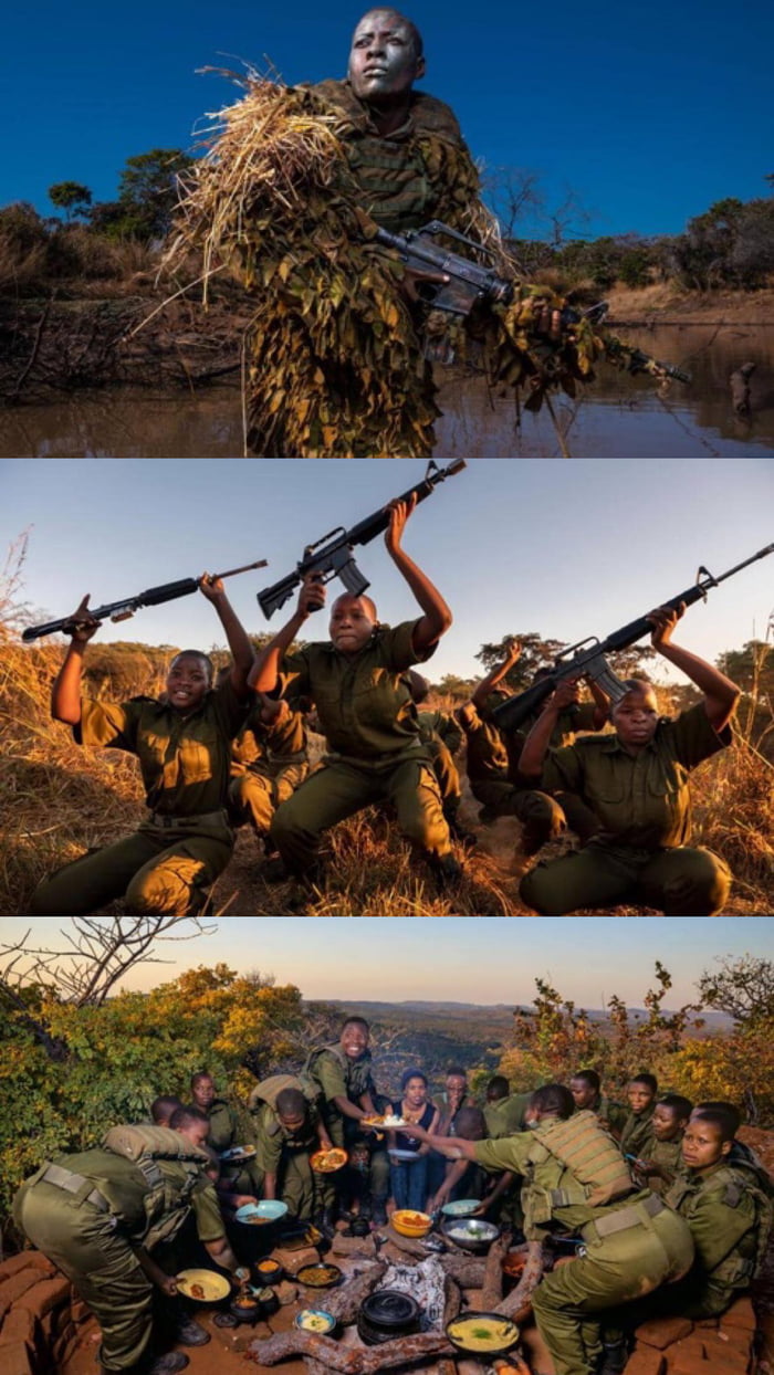 Meet Zimbabwe’s female anti poacher rangers. The Akashinga, or “brave ...