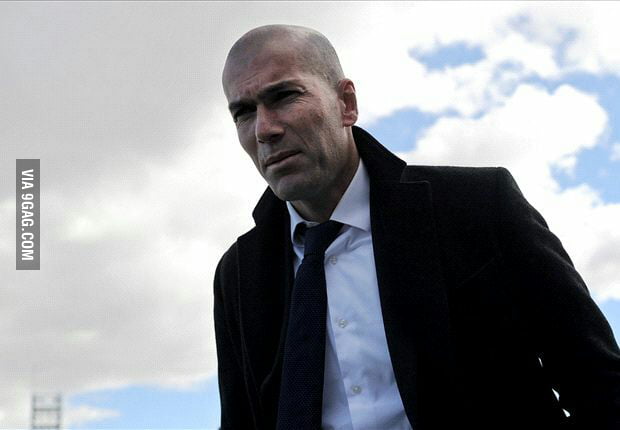 He would be the best Hitman actor! [Zinedine Zidane] - 9GAG