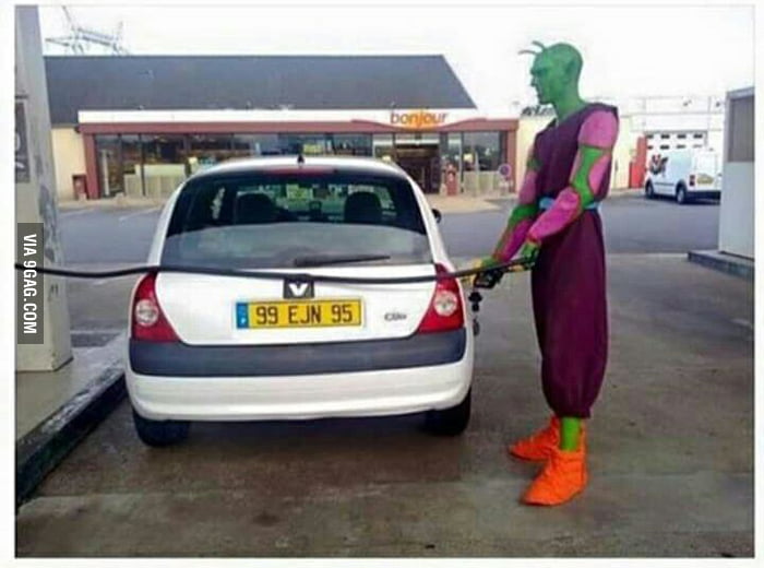 When you are an uber driver until 4pm and you have to save gohan at 5pm ...