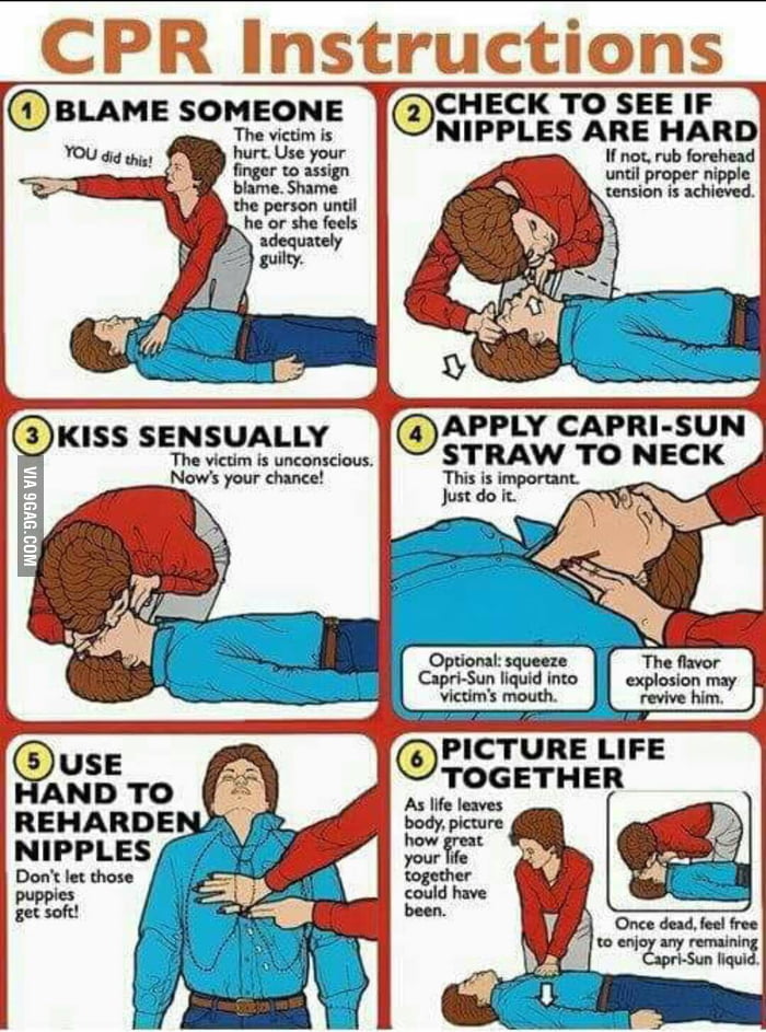 How to do proper CPR - 9GAG