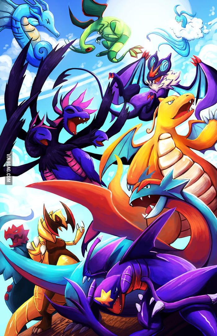 To the guy who likes Ghost types. Dragons are the best - 9GAG