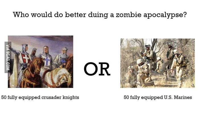 Deus Vult or Semper Fidelis? - 9GAG