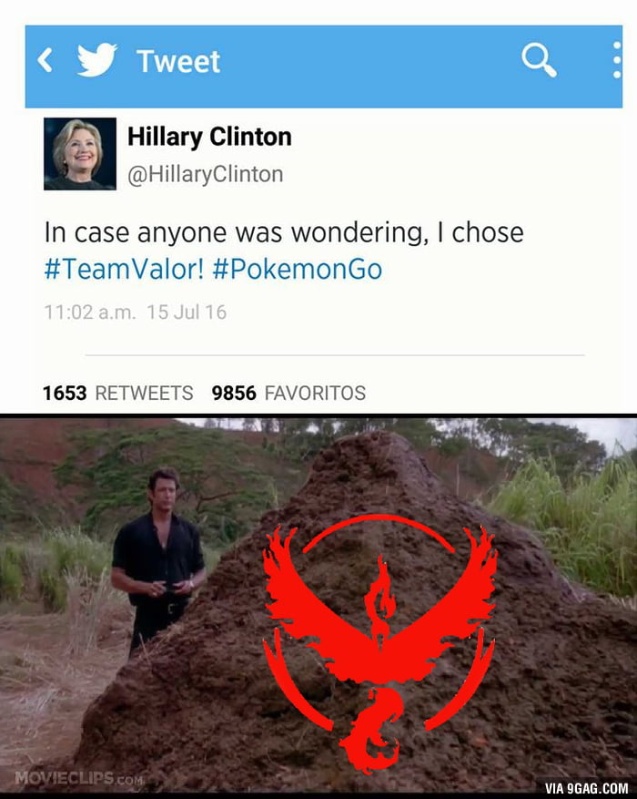 All Pokemon GO players should have a moment of silence for Team Valor ...