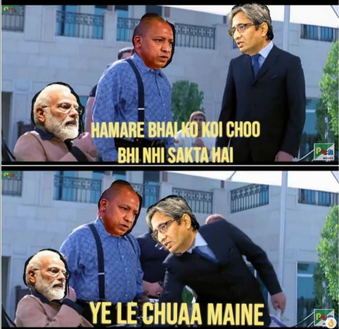 Namaskar mai Raja Rabish Kumar. - 9GAG