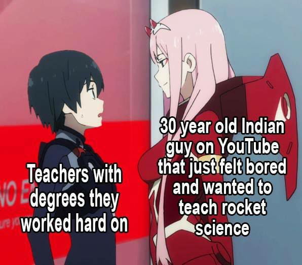 Those 1.23B are already on moon with their YouTube knowledge. - 9GAG