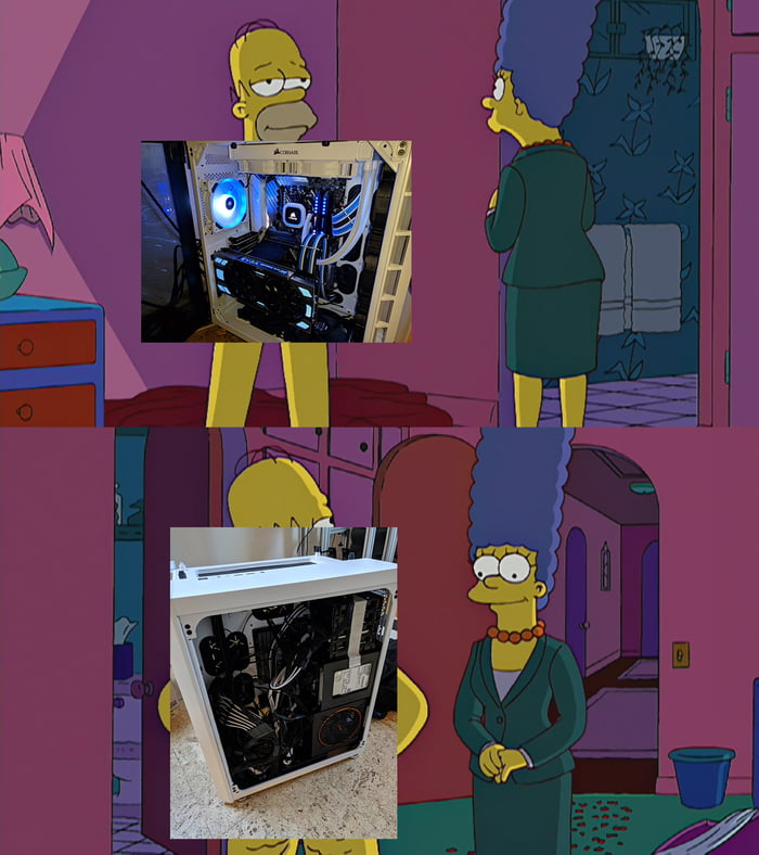 Cable management for dummies (Dual chamber edition) - 9GAG