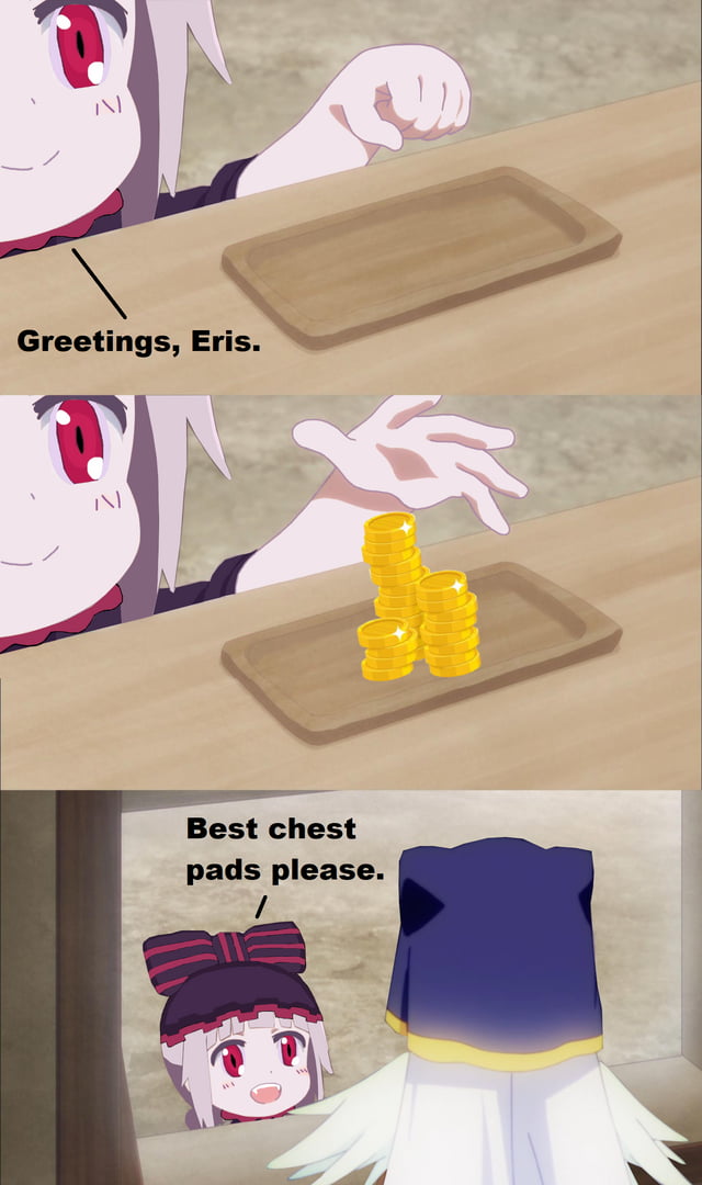 Erisu no mune wa paddo iri - 9GAG