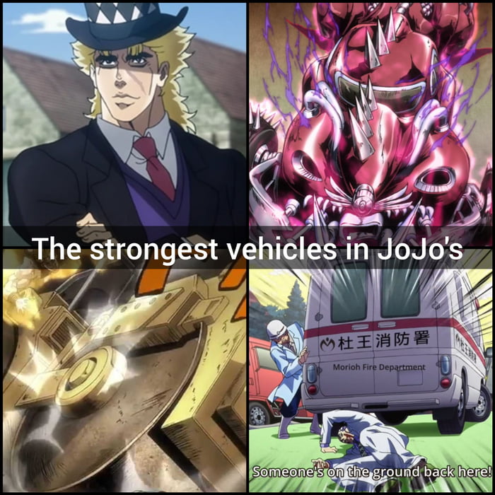 The Speedwagon Foundation is Joseph's true Stand - 9GAG