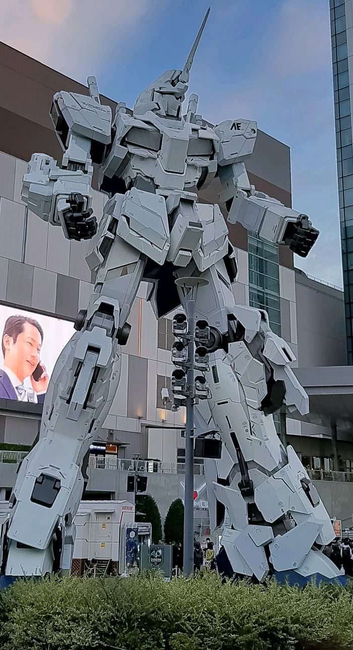 Real Life Size of Unicorn Gundam, Absolutely Subarashii - 9GAG