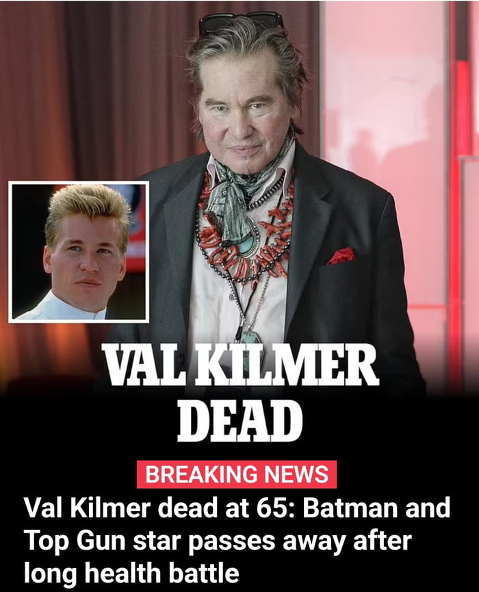 The Iceman has passed away. RIP Val. - 9GAG
