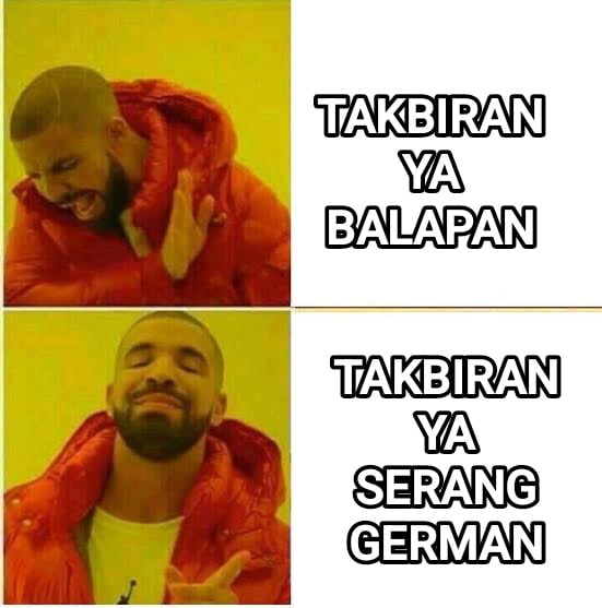 Yuk yg gedeg dari kmrn di-spam warga German. Ntar malem kita ...