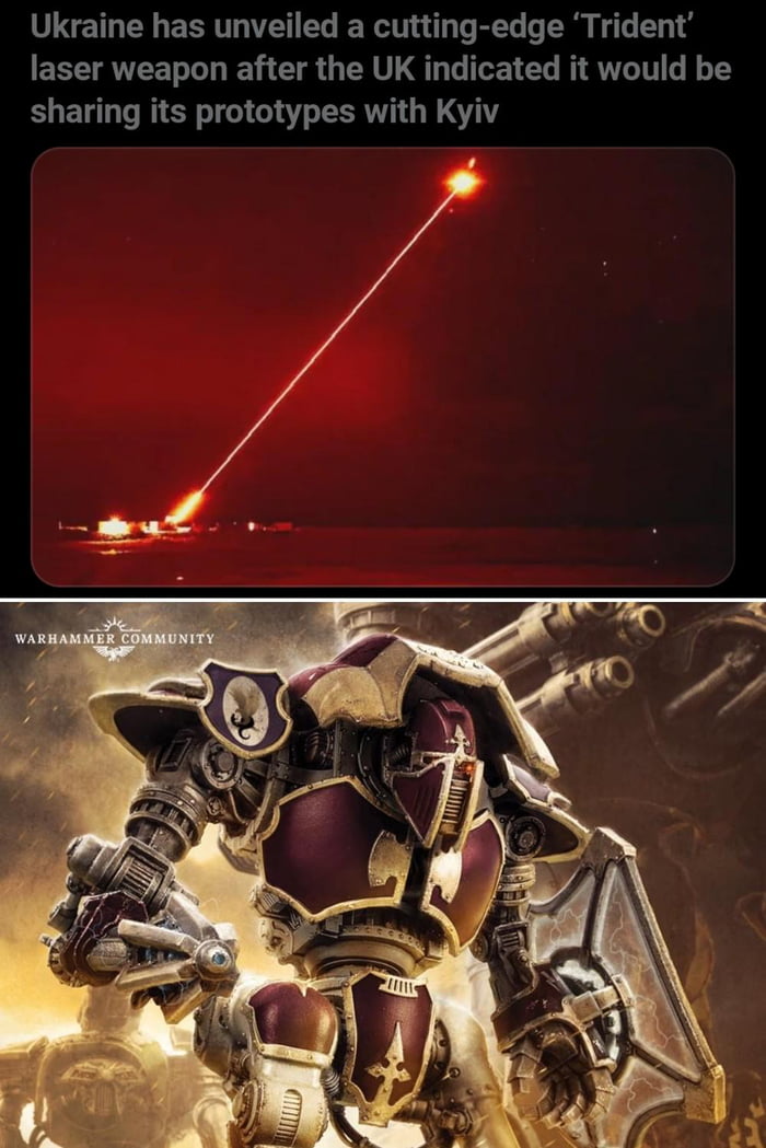 PRAISE BE THE OMNISSIAH, THE MACHINE SPIRIT IS SCREAMING! - 9GAG